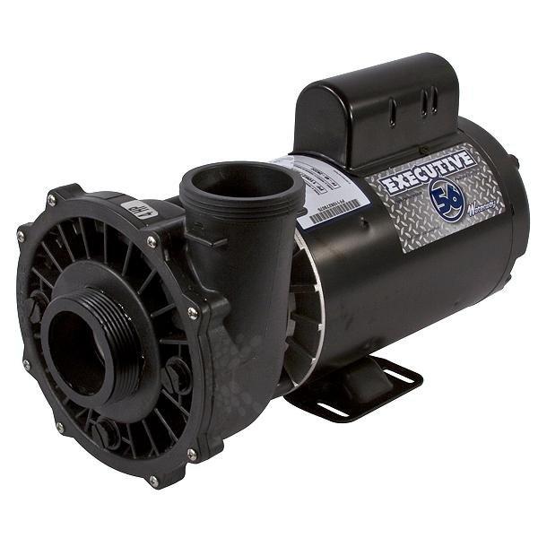 Waterway Executive 56-Frame 4HP Dual-Speed Spa Pump, 2in. Intake, 2in ...