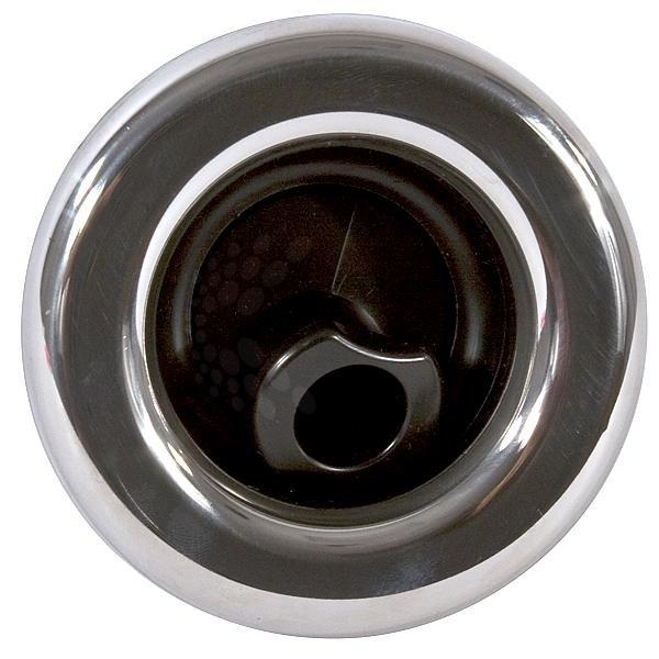 Poly Storm Roto Snap-In Spa Jet Internal with Metal Escutcheon, Black ...