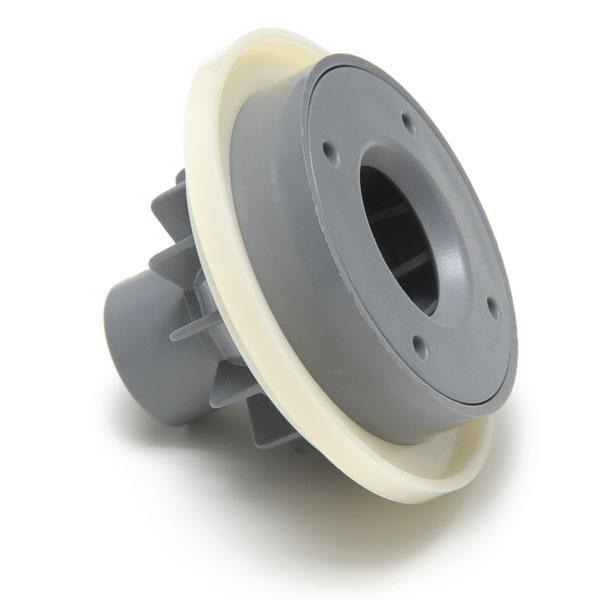 AA Man Trio Deck Jet Fountain with Three Spray Options Gray