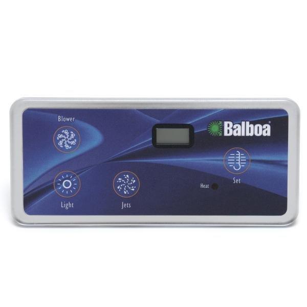 Balboa Generic Panel VL402-Duplex Digital Panel 1 Jet Button Blower Lite LCD