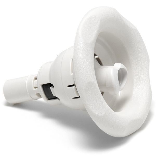 Waterway - Power Storm Gunite Roto Five-Scallop Spa Jet Internal, White