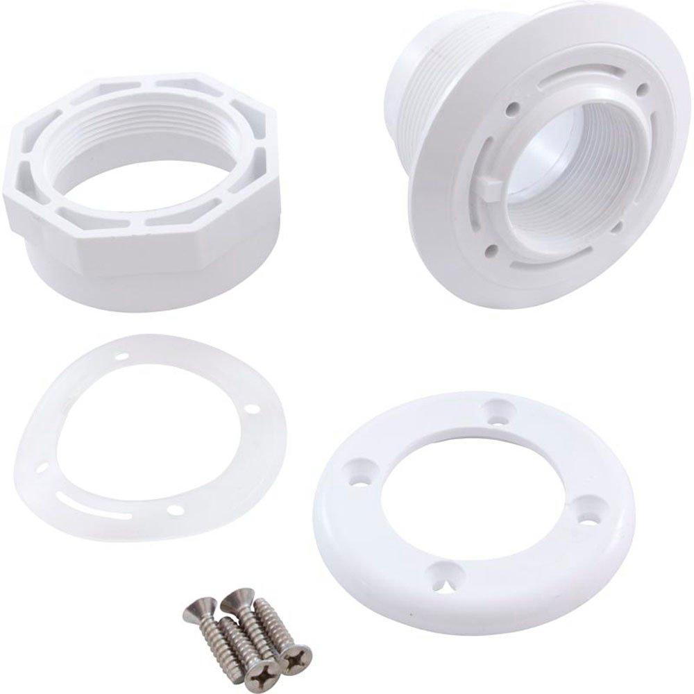 Vinyl Liner Return Wall Fitting 1-1/2in. Socket Combo Nut, White ...