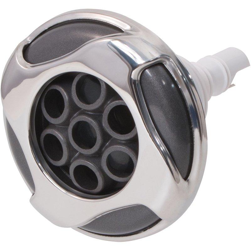 Poly Storm 3-5/8in. Plastic/Stainless Steel Reverse Swirl Massage Spa ...