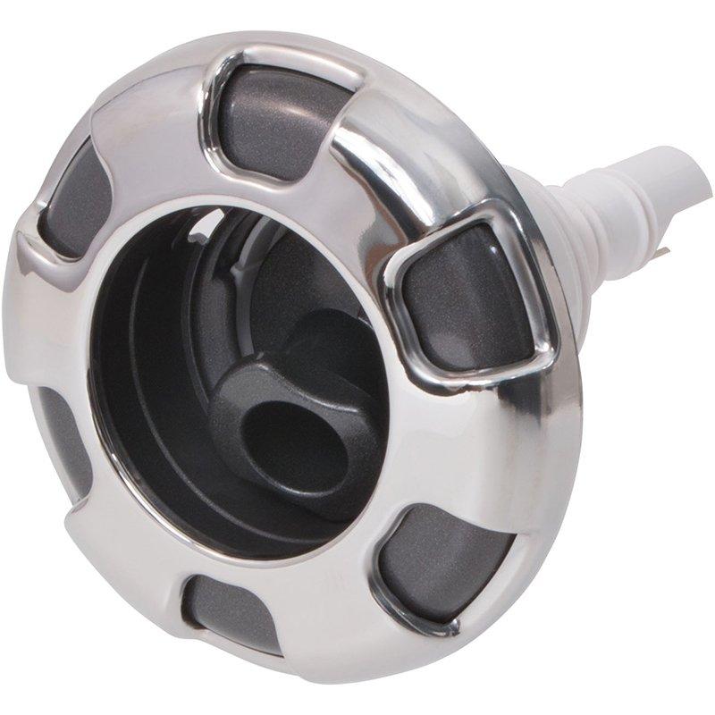 Waterway - Poly Storm 3-5/8in. Plastic/Stainless Steel Nova Roto Spa Jet