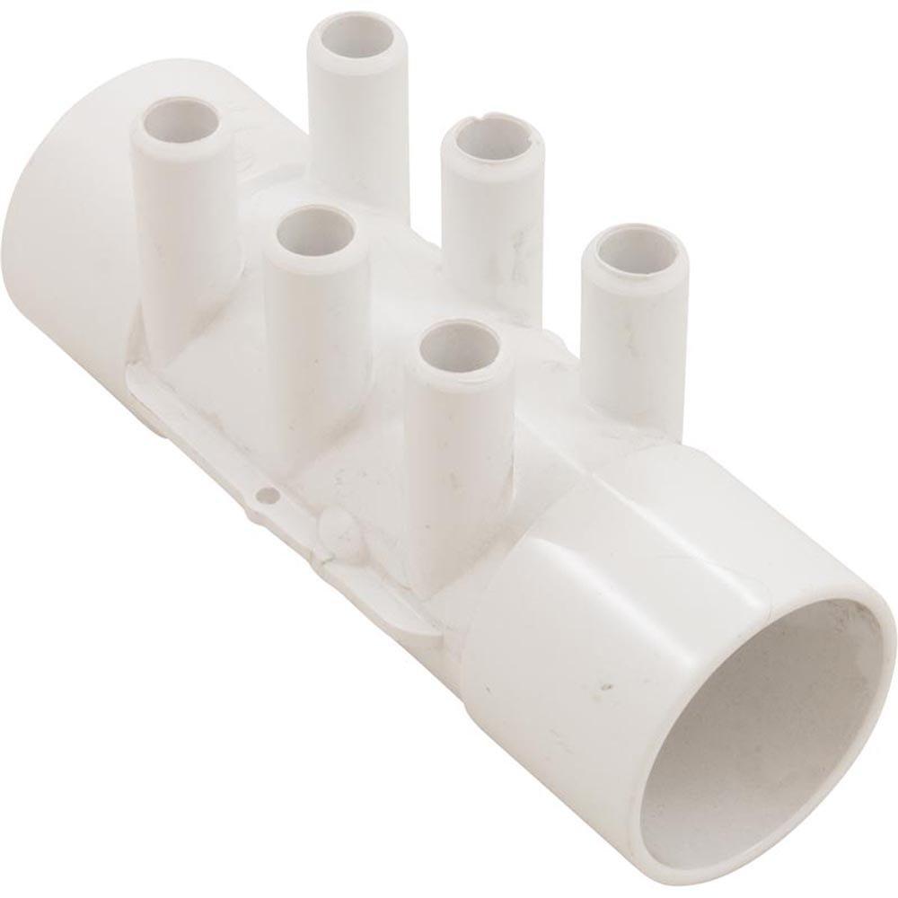 Spa Manifold 2in. S x 2in. S x (6) 3/4in. SB Ports | Leslie's Pool Supplies