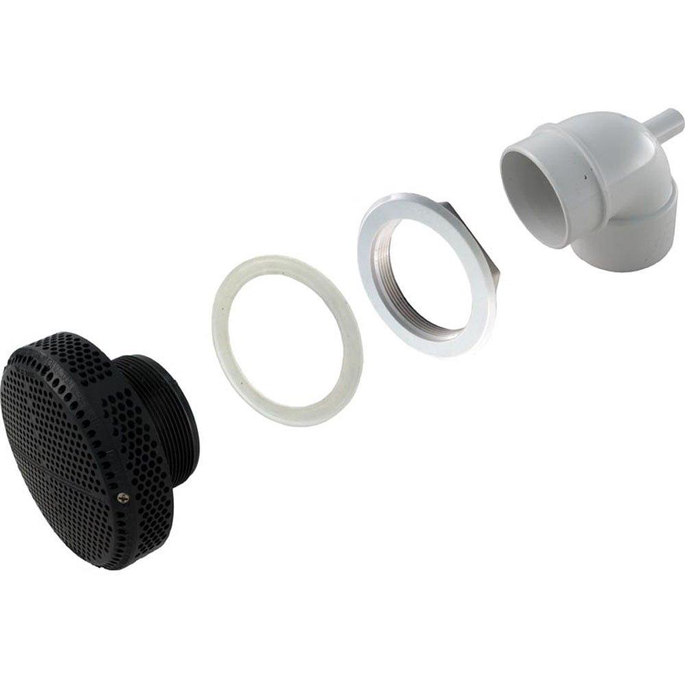 Waterway VGB Compliant Suction Fitting, 90 degree, Black | Leslie's ...