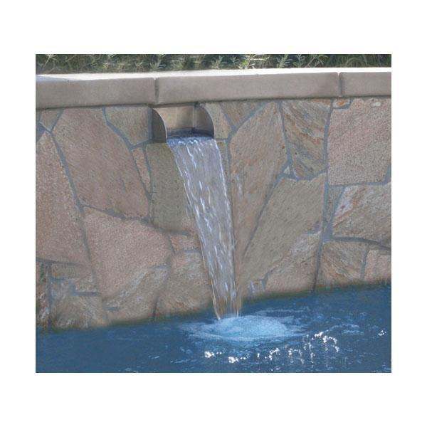 Oreq Custom Cascade Step Scupper Stainless Steel 12" | Leslie's Pool ...