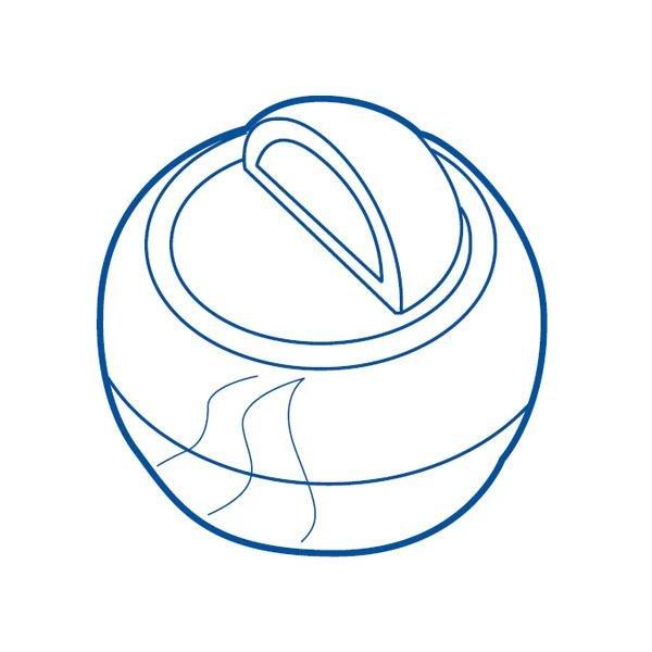 Paramount Downjet Eyeball White