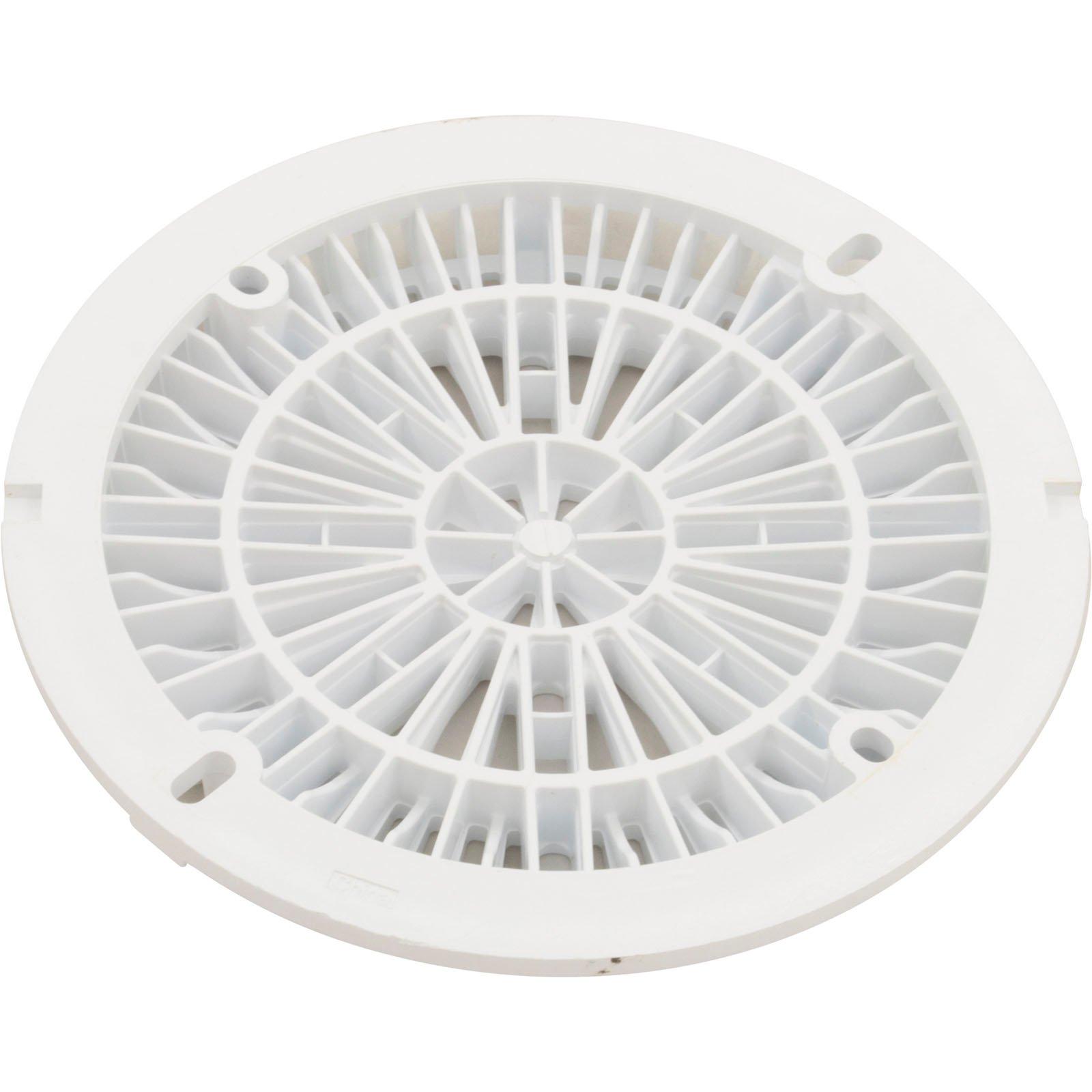 CMP 25507-100-000 8" Galaxy Drain Cover with Screw Packet, White ...