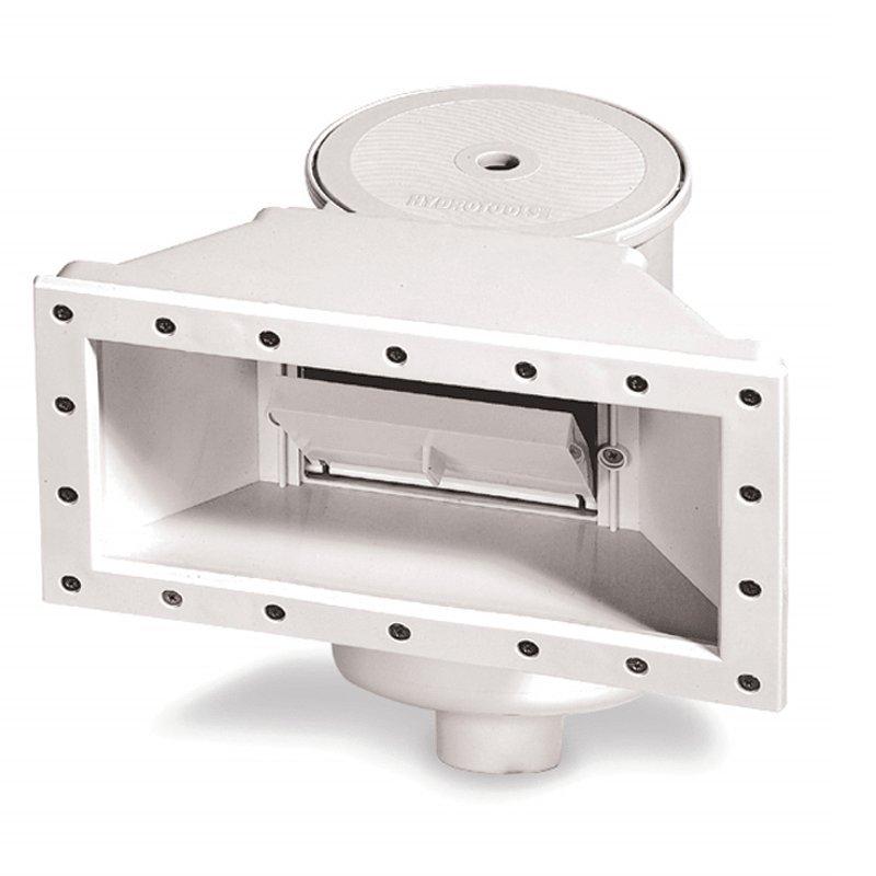 WBITS036 Wide Mouth Thru-Wall Above Ground Pool Skimmer - ABS | In The Swim