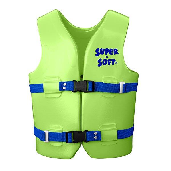 Texas Recreation Youth Super Soft Life Vest, Kool Lime Green | In The Swim
