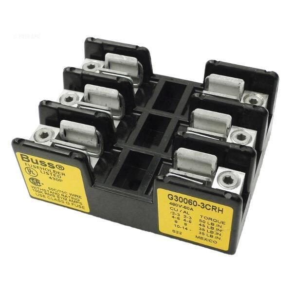 Coates Fuse Holder 3 Pole 60 Amp 480 V | Leslie's Pool Supplies