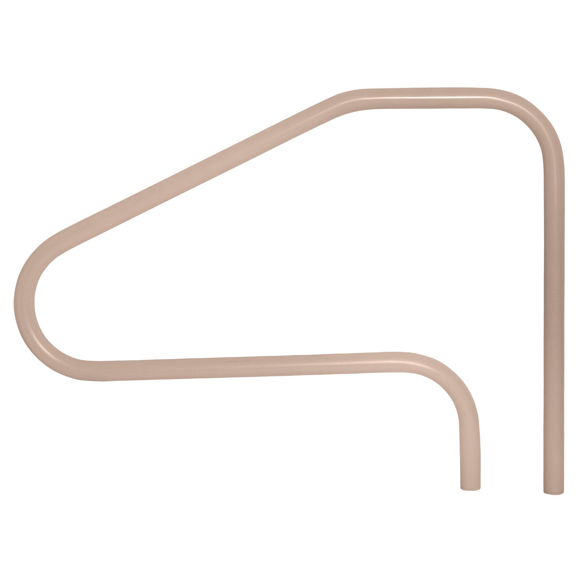 Saftron 48in x 32in Return to Deck 4 Bend Hand Rail Taupe | Leslie's ...