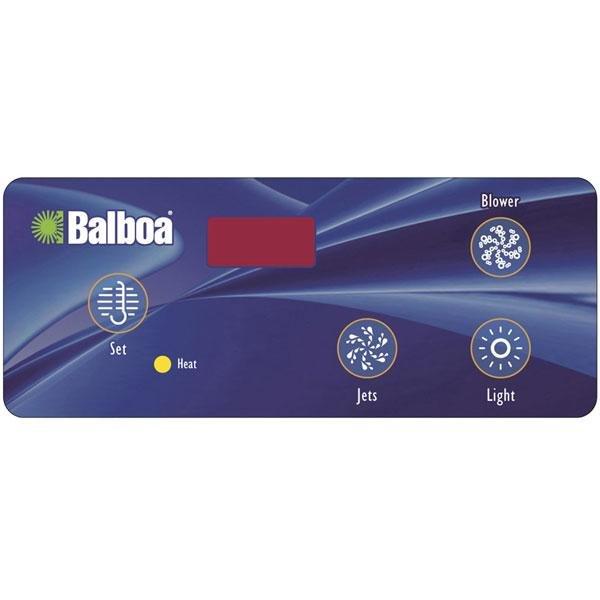 Balboa Duplex Panel Overlay Duplex Digital Panel LED 1 Pump Blower Light | Leslie's Pool Supplies
