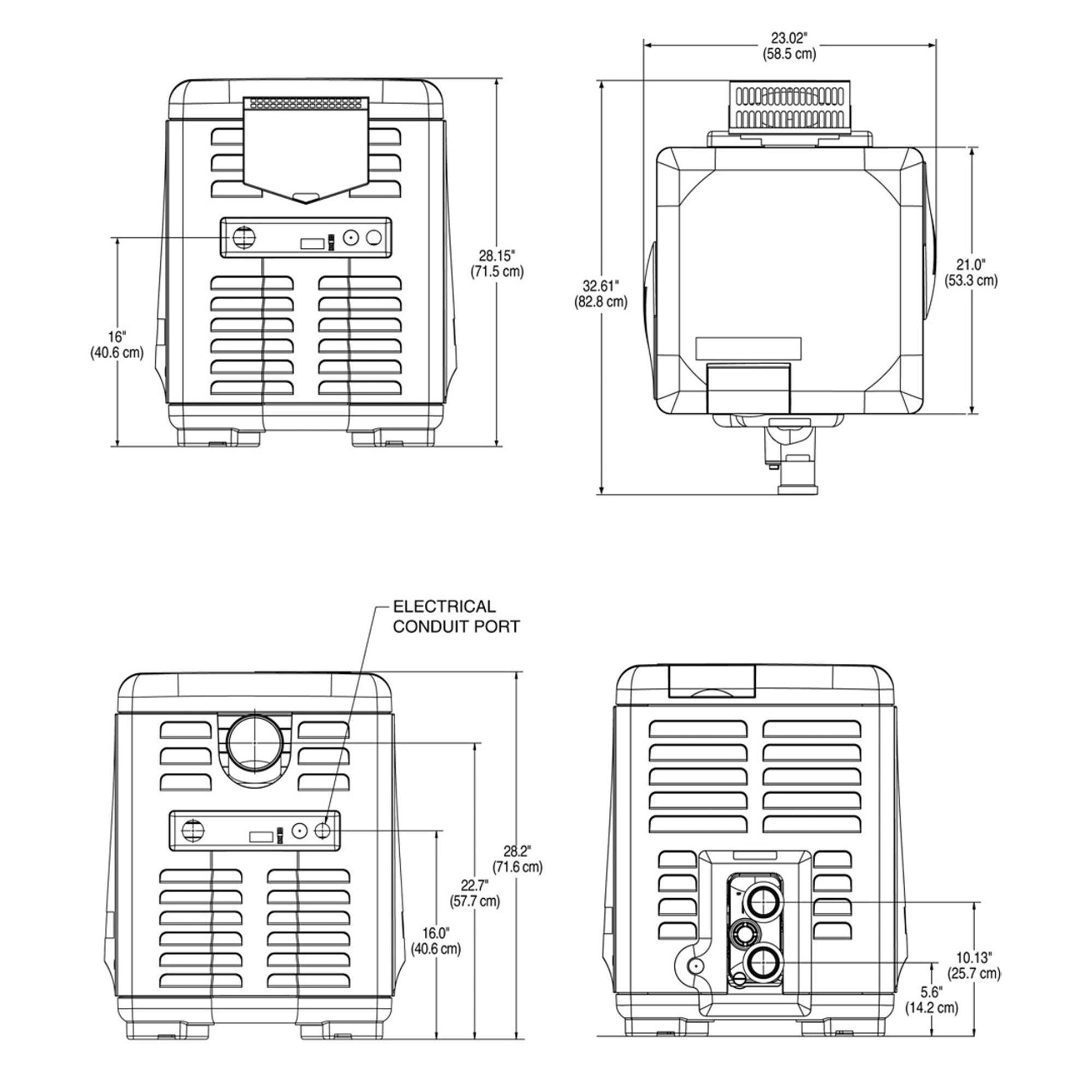 Pentair EC-462029 MasterTemp, Low NOx, 400K BTU, Propane Gas, Pool ...