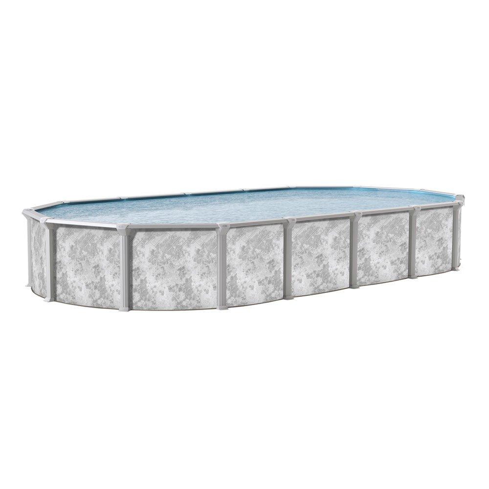 Ambassador 12'x18' x 52" Oval Above Ground Pool Package | Leslie's Pool ...