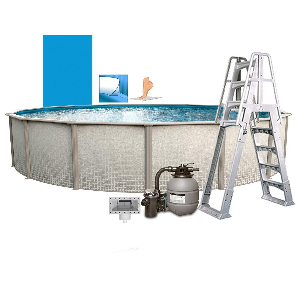 Freestyle Premium 15' x 52" Round Above Ground Pool Package
