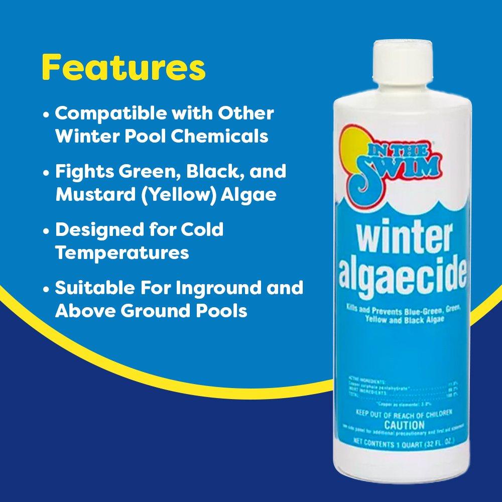 In The Swim Winter Algaecide for Swimming Pools - Winterizing Pool ...