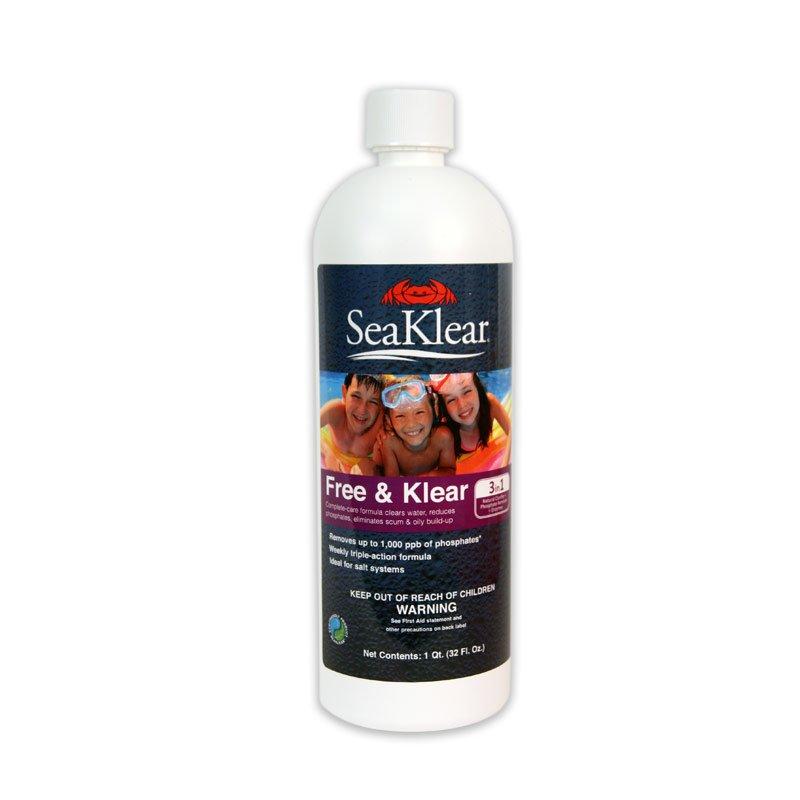 Seaklear Free & Klear Phosphate Scum Clarifier 1 QT | In The Swim