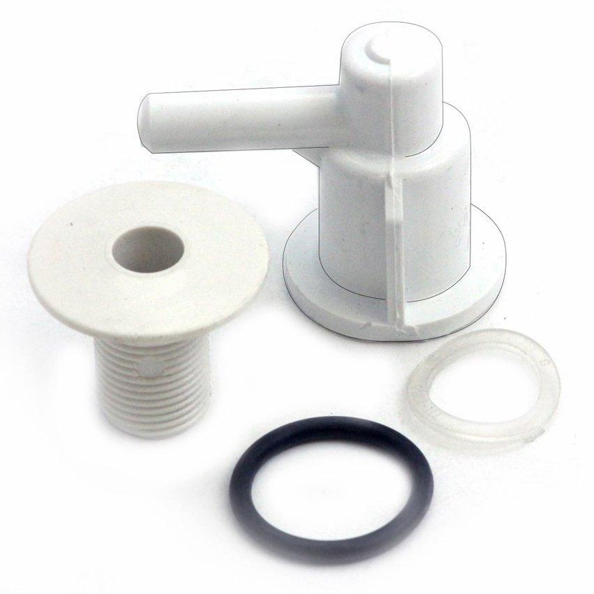 Waterway Ozone Air Injector, 3/8in Air, 5/8 Hole, White | Leslie's Pool ...