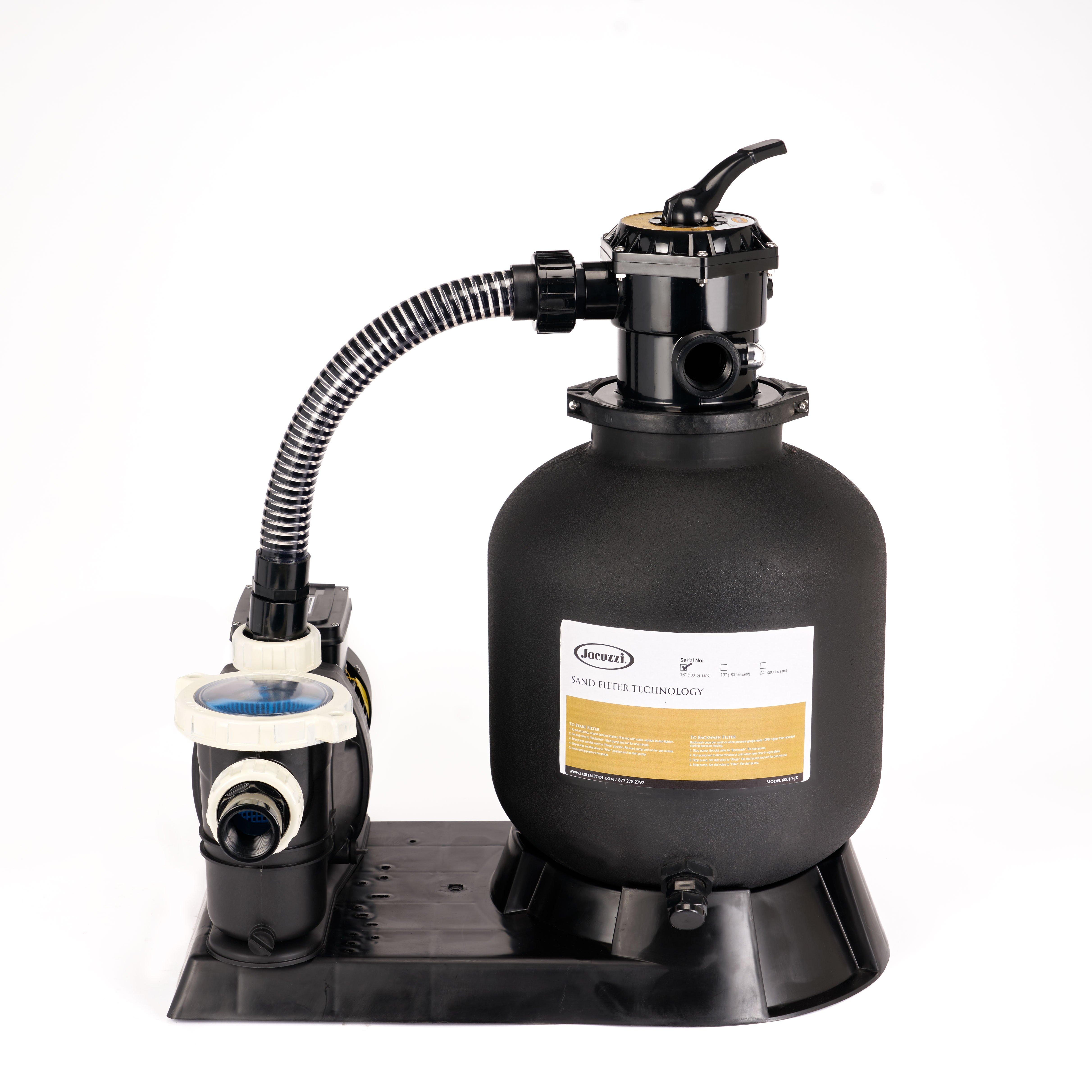 Jacuzzi Above Ground Pool Sand Filters | eBay