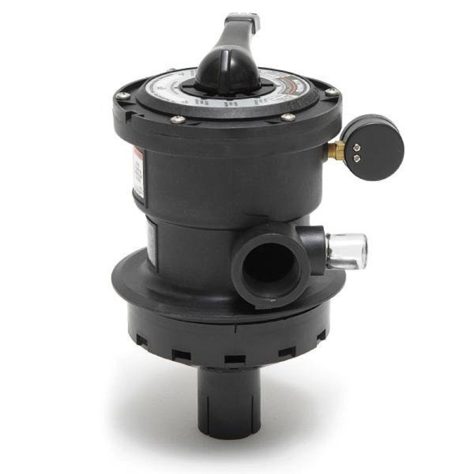 Hayward SP0714T Vari-Flo Control 1-1/2" FIP Top Mount Multiport Valve ...