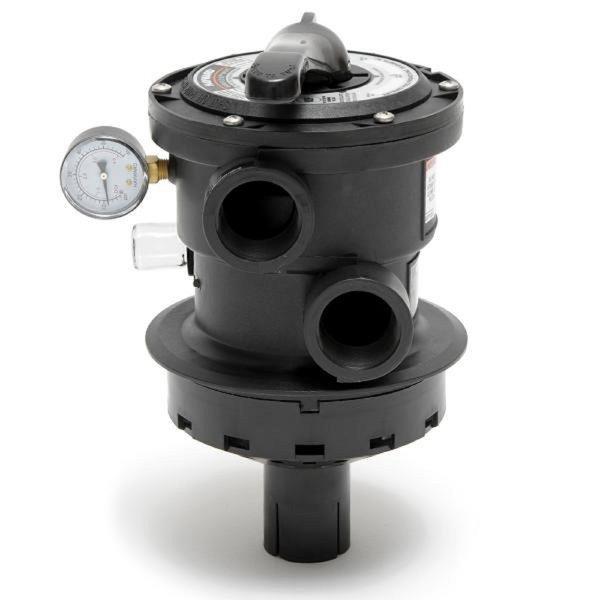 Hayward SP0714T Vari-Flo Control 1-1/2" FIP Top Mount Multiport Valve ...