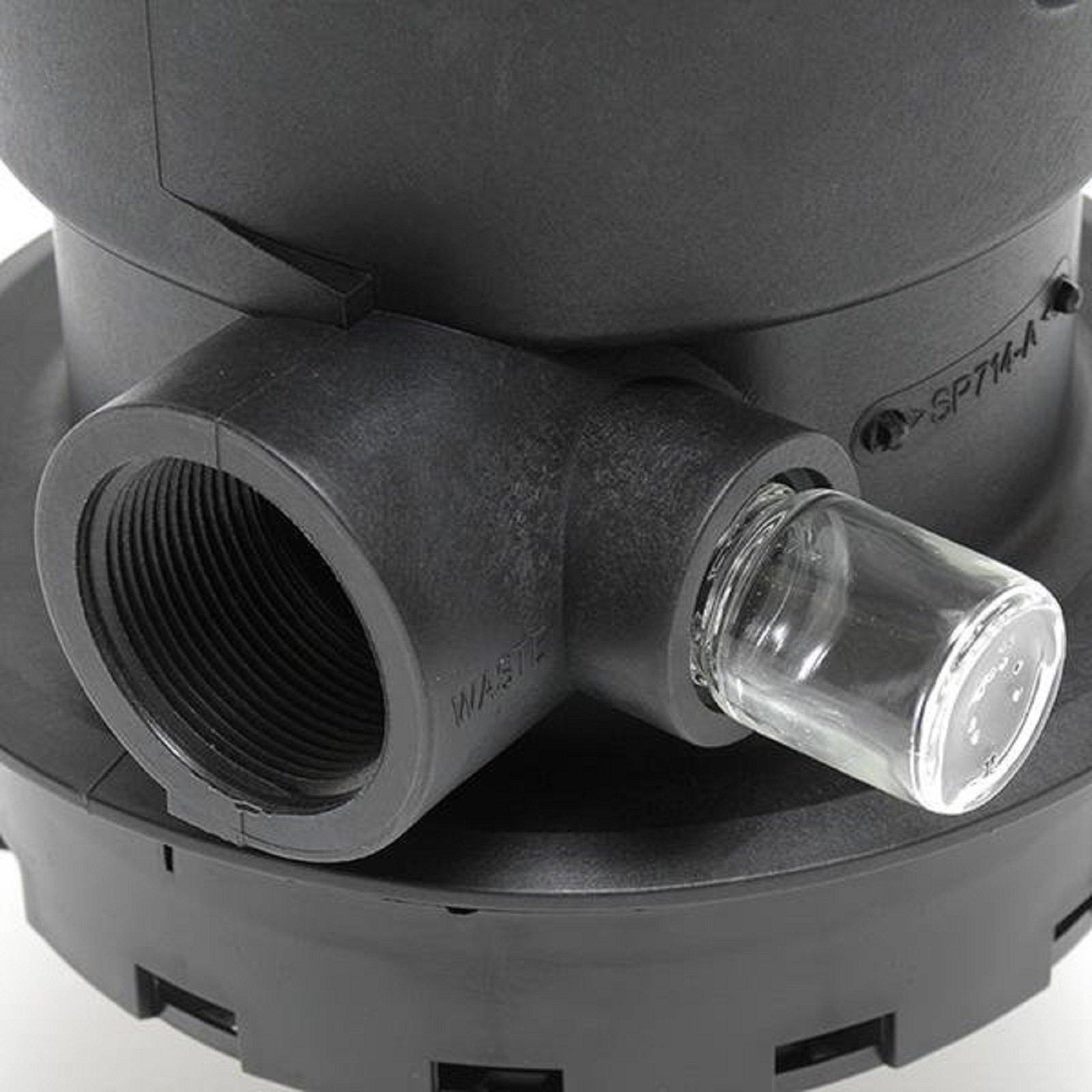 Hayward SP0714T Vari-Flo Control 1-1/2" FIP Top Mount Multiport Valve ...