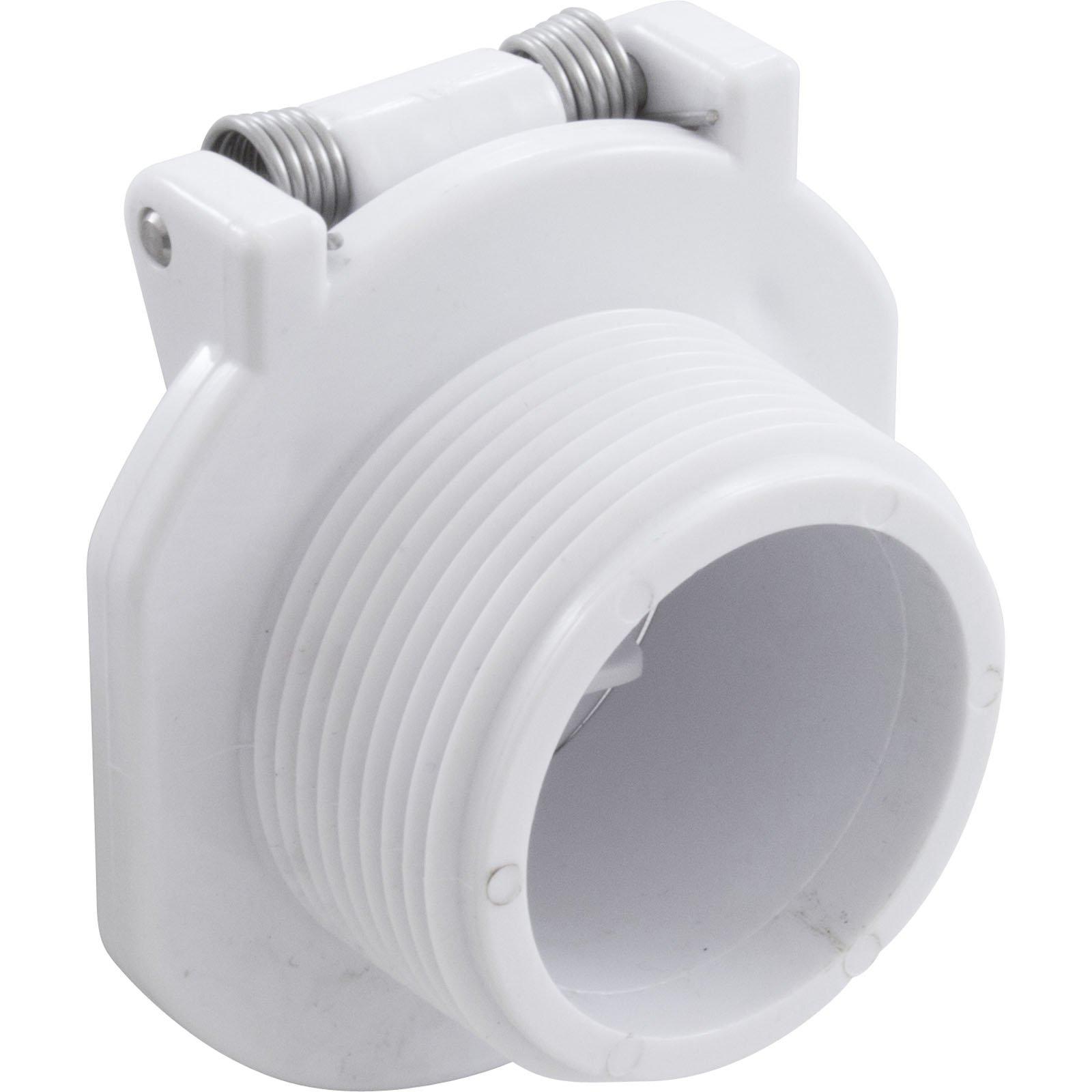 Hayward W400BWHP Vac Lock Pool Vacuum Lock Safety Wall Fitting, White ...
