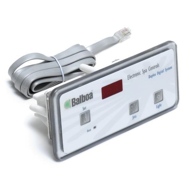 Generic Panel VL404/Duplex Digital Panel (1 Jet Button, No Blower, Lite) LED | Leslie's Pool ...