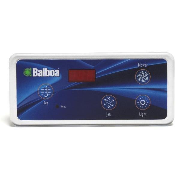 Balboa Generic Panel VL404-Duplex Digital Panel 1 Jet Button Blower Lite LED