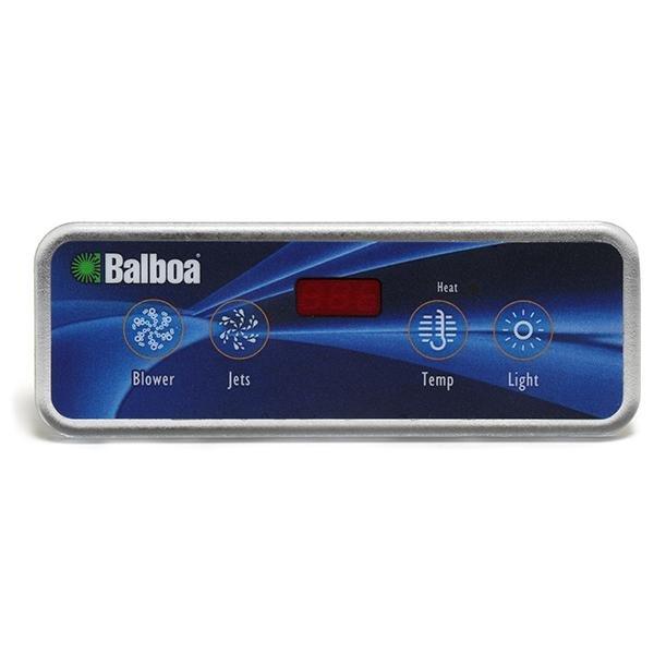 Balboa Generic Panel VL403-Lite Duplex Digital Panel 1 Jet Button Blower Lite LED | Leslie's ...