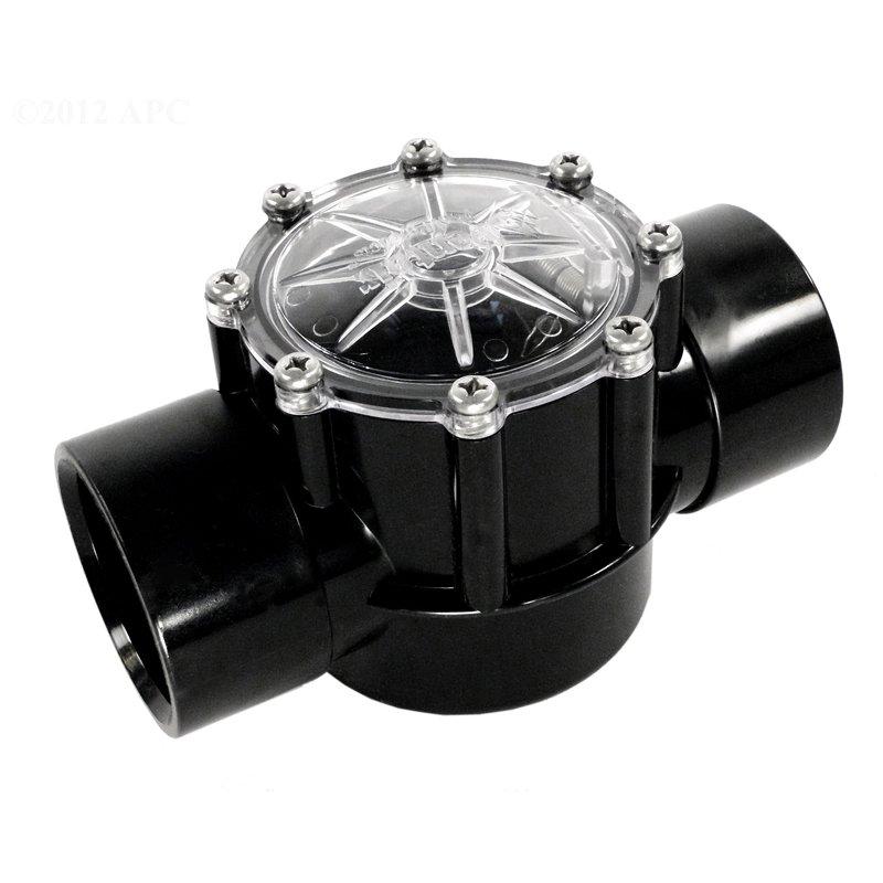 263042 Check Valve with 2" CPVC Pipe - Straight 2-1/2" Slip Outside ...