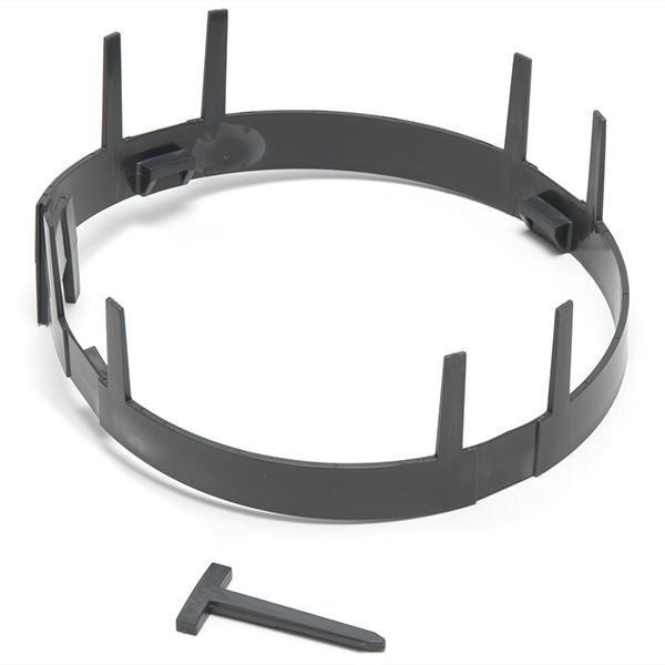 Debris Containment Canister Deck Ring with Wedge - Grey | In The Swim