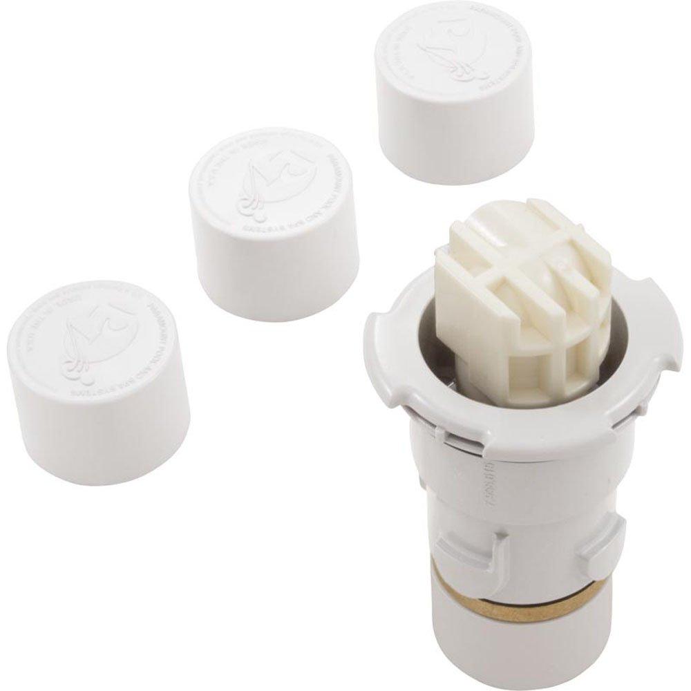 Paramount PCC 2000 Step Nozzle with Nozzle Caps White | Leslie's Pool ...