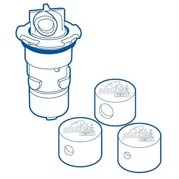 Paramount Pool Valet Retrofit Nozzle Black | Leslie's Pool Supplies