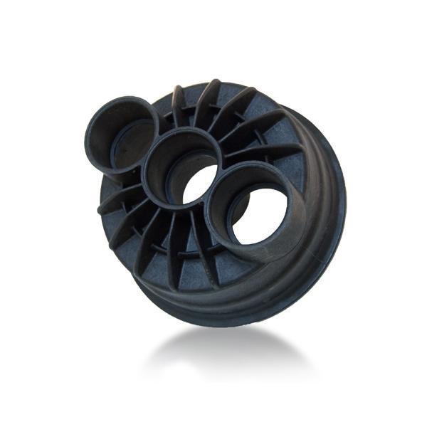 Paramount 2in. Two Port Water Valve Base Black