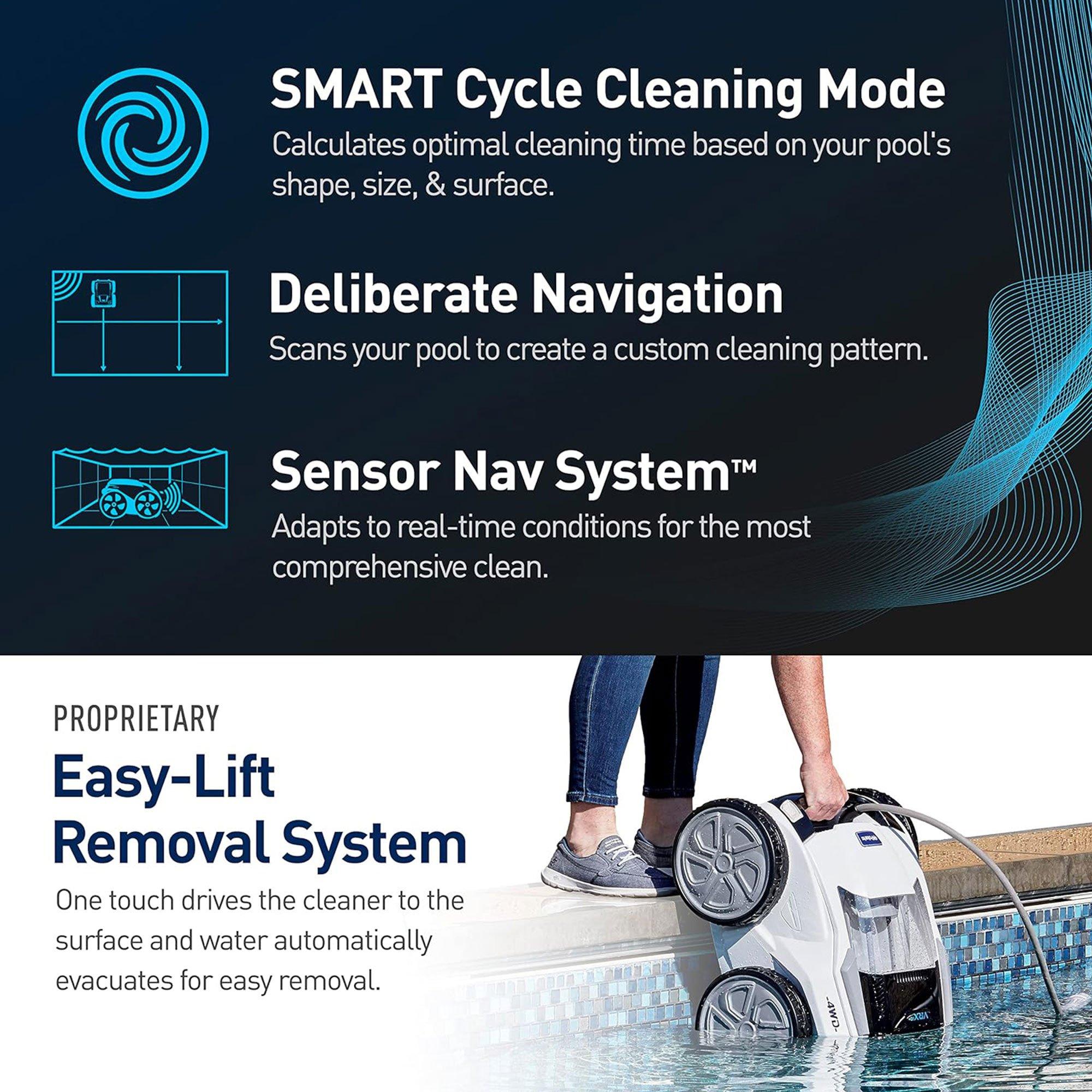 Polaris VRX iQ+ Robotic Pool Cleaner with iAquaLink Control FVRXIQP ...