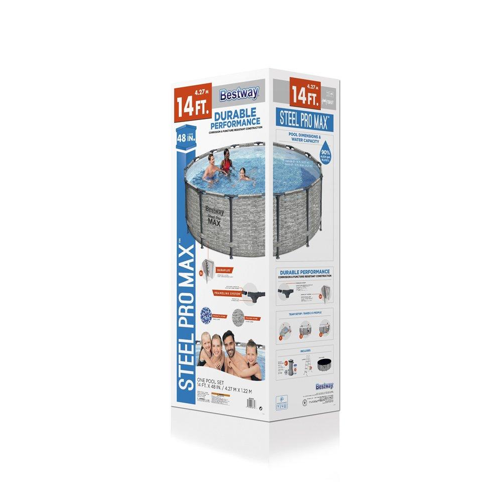Bestway Steel Pro Max 14' X 48" Round Pool Set | In The Swim