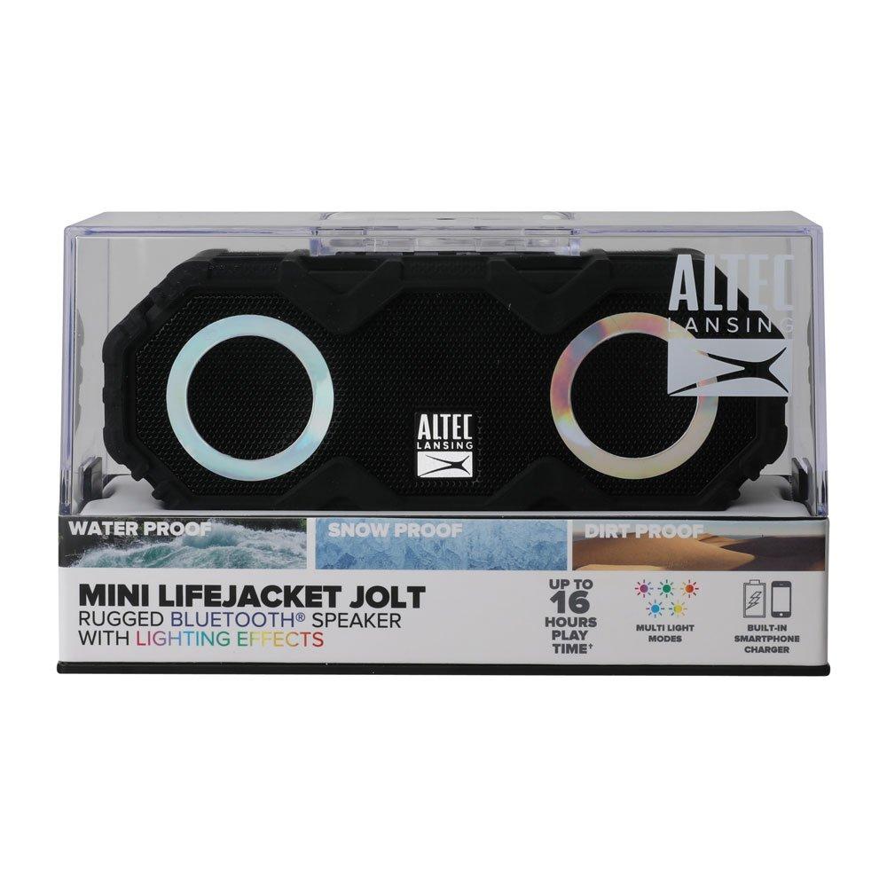 Mini LifeJacket Jolt Bluetooth Speaker Black | In The Swim
