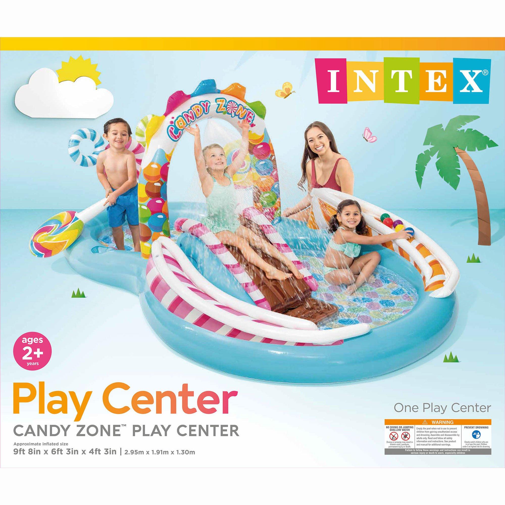 Intex Candy Zone Inflatable Pool Play Center | Leslie's Pool Supplies