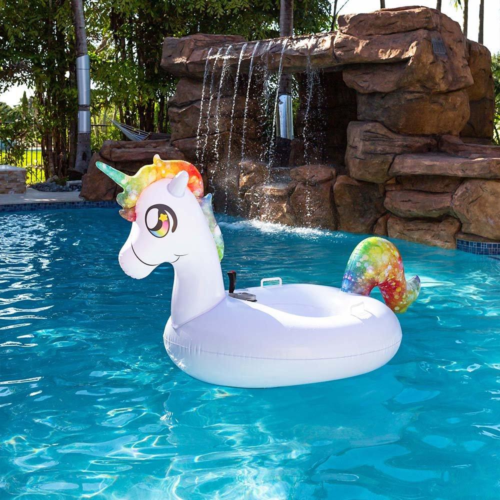 Pool Candy Unicorn Motorized Pool Float | Leslie's Pool Supplies