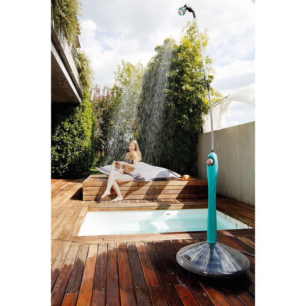 GF Garden Sunny Solar Shower Premium, Blue | Leslie's Pool Supplies