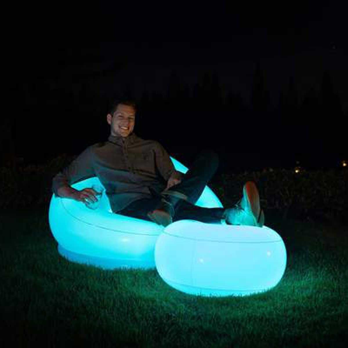 AirCandy Illuminated Ottoman | Leslie's Pool Supplies