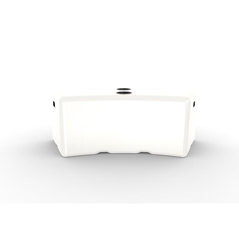 Tenjam Swerve 2-Person In-Pool Bench - Splash White | In The Swim