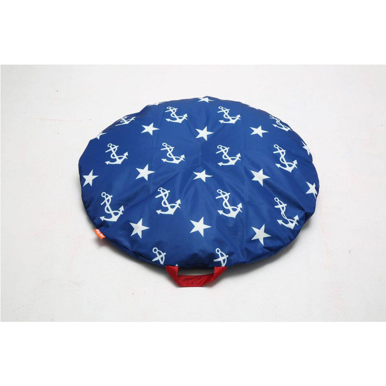 Big Joe 36" Round Fabric Pool Float, Anchors & Stars