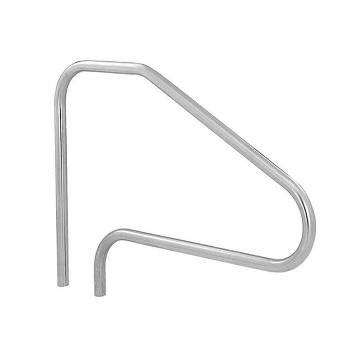 S.R. Smith Mounted Stair Rail White with Escutcheon | Leslie's Pool ...
