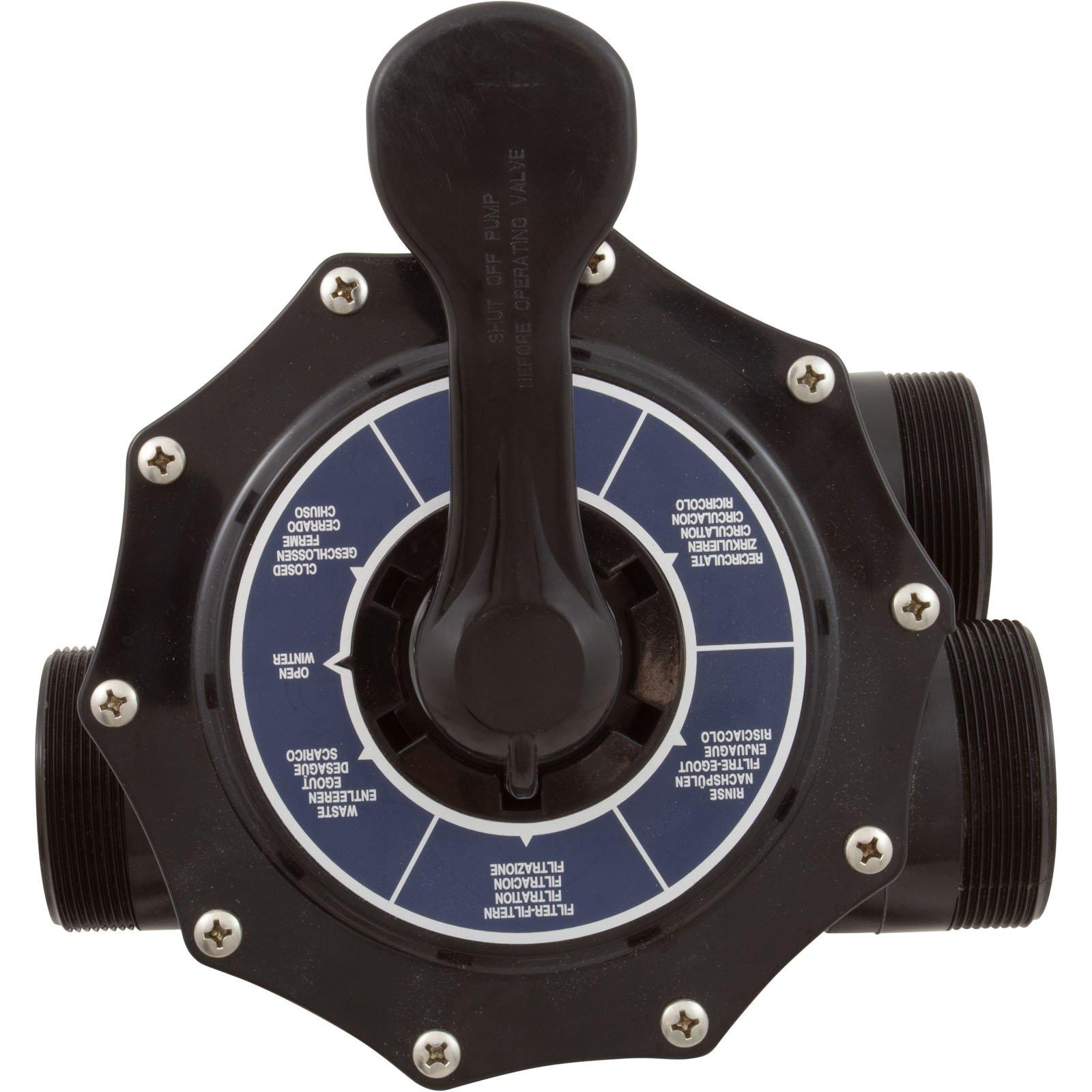 Pentair 263085 HiFlow 2 in. Top Mount Multiport Valve for Tagelus | In ...