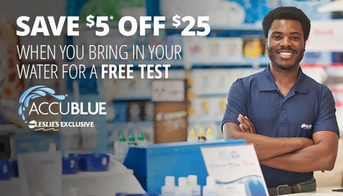 Leslie's AccuBlue Water Test