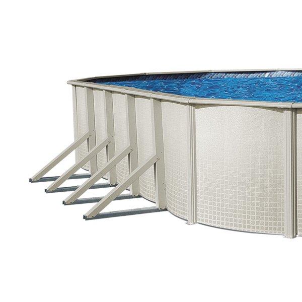 12' x 18' Oval Above Ground Pool with 52" Wall